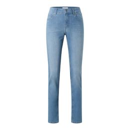 AENGELS Damen Stoffhose "AENGELS Cici", blau, Gr. 36, unifarben, 89% Baumwolle, 8% Polyester, 3% Elasthan, Hosen