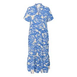 Saint Tropez Kleid 'Eda' Damen Gr&ouml;&szlig;e 42 ecru / azur Sommerkleid