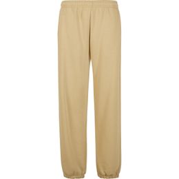 Urban Classics Herren Jogginghose "Urban Classics Fluffy Sweatpants", beige, Gr. M, unifarben, 70% Baumwolle, 30% Polyester, Hosen