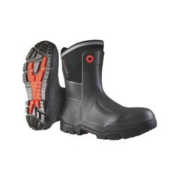 Dunlop Damen Gummistiefel "Snugboot Heavy Duty full safety", Gr. 48, schwarz, Obermaterial: 100% Neopren neoprene., Schuhe