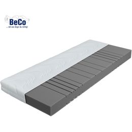 Komfortschaummatratze Beco, B:160cm H:18cm L:200cm, grau, Bezug: 100% Polyester, Matratzen, "Marissa, 7 Zonen Matratze 90x200, 140x200 cm & weitere