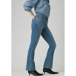 Levi's LEVI'S Damen Bootcut-Jeans "725 HIGH RISE BOOTCUT", blau, Gr. 26, Denim/Jeans, Obermaterial: 80% Baumwolle, 19% Polyester, 1% Elasthan, Jeans
