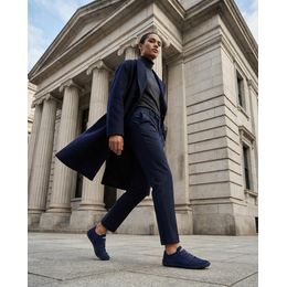 Leguano Damen Barfu&szlig;schuh "GO", Gr. 36, blau, Textil, Schuhe, Schn&uuml;rschuh, Halbschuh, der das taktile Empfinden verst&auml;rkt