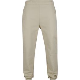 Urban Classics Herren Stoffhose "Urban Classics Herren Ultra Heavy Sweatpants", beige, Gr. XS, unifarben, 100% Baumwolle, Hosen