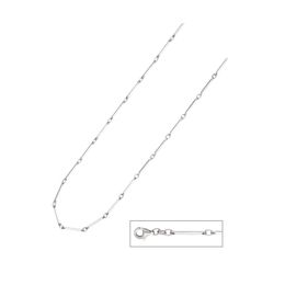 Jobo Damen Kette ohne Anh&auml;nger "Stabkette Stabgliederkette", 45cm, Silber 925 (Sterlingsilber), silber, Silber 925 (Sterlingsilber), Halsketten, 925