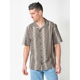 Klitm&oslash;ller Collective Klitm&oslash;ller Collective Shirt ' Jan ' Herren Gr&ouml;&szlig;e L taupe
