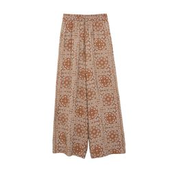 s.Oliver Hose Damen Gr&ouml;&szlig;e 32 hellblau / karamell / offwhite