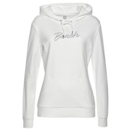 Damen Kapuzen Pullover, Natur, Gr. 32/34, Bench. Loungewear, Langarm-Shirts, 100% Baumwolle