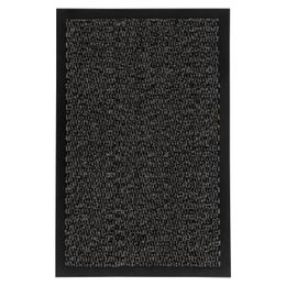 Fu&szlig;matte Kayoom, B:80cm H:6mm L:120cm, grau, Polypropylen, Au&szlig;enbereich, Teppiche, "Fine Line 125", T&uuml;rmatte, Schmutzfang, Eingang