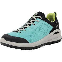 Grisport Kinder Wanderschuh "Schn&uuml;rschuh", Gr. 37, blau, Obermaterial: 100% Rindnubukleder CNU., Schuhe