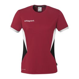 Uhlsport Damen Trainingsshirt "Trainings-T-Shirt Equipe 29 Women", rot, Gr. XS, Obermaterial: 100% Polyester Pol. recyc.., Shirts