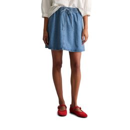 Marc O'Polo Damen Jeansrock, blau, Gr. S, MARC O'POLO DENIM, Denim/Jeans, Obermaterial: 100% Baumwolle, R&ouml;cke, A-Shape aus reinem Organic Cotton