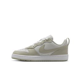 Nike Sportswear M&auml;dchen Sneaker "COURT BOROUGH LOW RP (GS)", Gr. 35,5light silber, spruce fog, wei&szlig;, Synthetik, Schuhe, Design auf den Spuren des Air