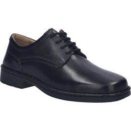 Josef Seibel Herren Schn&uuml;rschuh "Talcott, schwarz", Gr. 40, schwarz, Obermaterial: 100% Rindsleder Leather cow., Schuhe