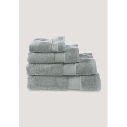 hessnatur Frottier Handtuch in salbei | Gr.: 30 x 50 cm