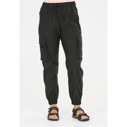 WHISTLER Damen Sweathose "Portus", schwarz, Gr. 48, unifarben, 95% Polyamid, 5% Elasthan, Hosen, verstellbar f&uuml;r individuelle Bef&uuml;rnisse