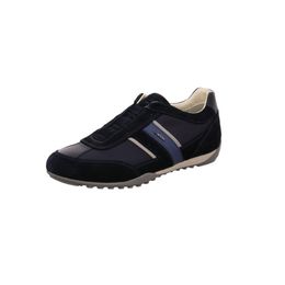 Geox Sneakers 'Wells' male size 46 Navy / Sapphire / Silver / White