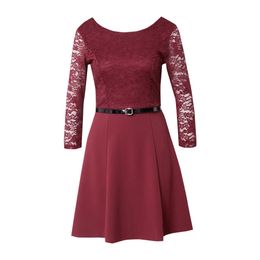 ABOUT YOU Kleid 'Fiona' Damen Gr&ouml;&szlig;e 42 karminrot / schwarz Sommerkleid
