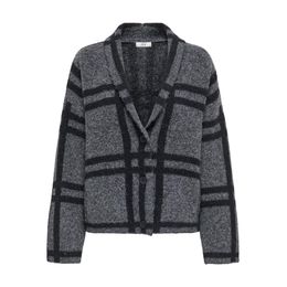 Jacqueline de Yong JDY Strickjacke in Dark Grey Melange | Gr.: M