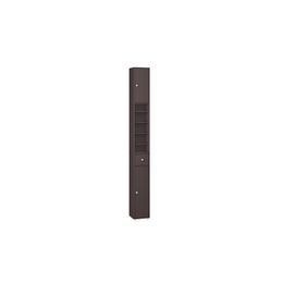 sobuy Badezimmer-Hochschrank mit 1 Schublade Braun 20x20x180cm Funktional