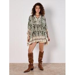 Apricot Damen T-Shirt "Bedrucktes Hemd", gr&uuml;n, Gr. 40, bedruckt, Obermaterial: 100% Viskose CV., Blusen