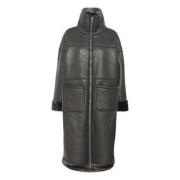 Saint Tropez Between-Seasons Coat 'LanaSZ' female size XS Dark grey