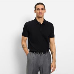 OLYMP Herren Poloshirt "Casual", schwarz, Gr. XL, Piqu&eacute;, Obermaterial: 100% Baumwolle, Shirts