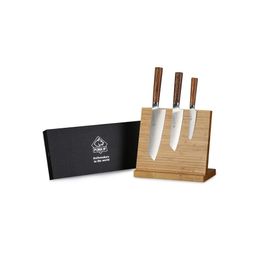 Ernst Siebeneicher-Hellwig PUMA IP set of 3: Santokumesser-set mit Magnet-Messerhalter | Gr.: onesize