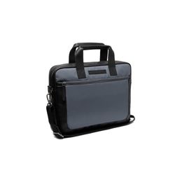 The Chesterfield Brand C40.4000 Leather Laptop Bag Nylon Wax Pull Up Narvik Light Grey | Gr.: onesize