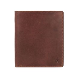 Esquire Dallas Geldb&ouml;rse RFID Schutz Leder 12 cm in braun | Gr.: onesize