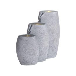 Beliani Gartenbrunnen ARKLE in Grau - (W) 63 x (H) 70 x (L) 28 cm | Gr.: onesize