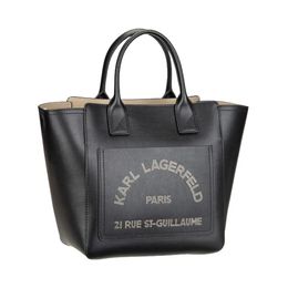 K by KARL LAGERFELD Karl Lagerfeld Handtasche K/Daily SM Tote in Black-Nickel | Gr.: onesize