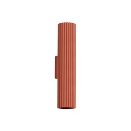 Licht-Erlebnisse Wandlampe (B)6.5 x (H)30 cm in Ockerrot | Gr.: onesize