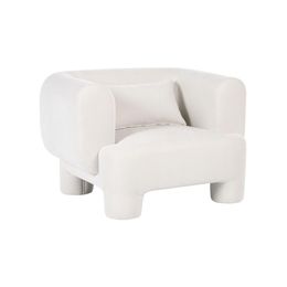 Beliani Sessel HOGBO in Wei&szlig; - (W) 110 x (H) 73 x (L) 93 cm | Gr.: onesize
