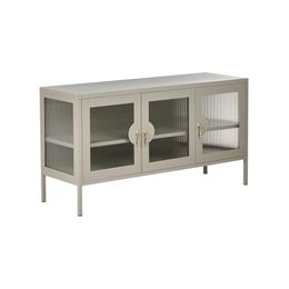 Beliani B&uuml;roschrank GLEORA in Beige - (W) 120 x (H) 65 x (L) 40 cm | Gr.: onesize