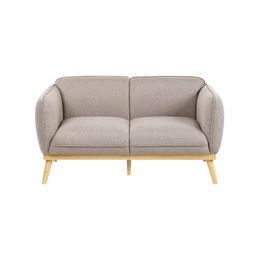 Beliani 2-Sitzer Sofa LJUNG in Braun - (W) 160 x (H) 82 cm | Gr.: onesize