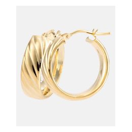 Vanlere Creolen aus 375 Gelbgold | Gr.: onesize