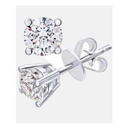 Diamant L'&eacute;ternel Ohrstecker aus 750 Wei&szlig;gold mit Diamant | Gr.: onesize