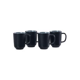 Ritzenhoff & Breker Ritzenhoff & Breker 4er Set Kaffeebecher Jasper 285 ml in Schwarz | Gr.: onesize