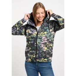 Ragwear Damen Sweatshirt "FLLAWIA PRINT"schwarz combo, Gr. XXXL, bedruckt, Sweatware, Obermaterial: 70% Baumwolle, 30% Polyester, Sweatshirts, aus