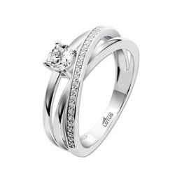 LOTUS SILVER Silberring 925 Sterling Silber Gr&ouml;&szlig;e ca. 52,5 (17,2) | Gr.: onesize
