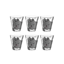 Leonardo 6er Set Kinderbecher Bambini 215 ml in Elefant | Gr.: onesize
