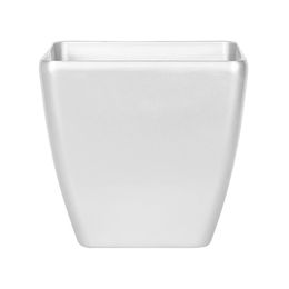 Beliani Outdoor Blumentopf ASTRAS in Silber - (W) 50 x (H) 48 x (L) 50 cm | Gr.: onesize