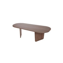 CALICOSY Couchtisch AM&Eacute;LIA in Nussbaum - (W)130 x (H)40 x (L)65 cm | Gr.: onesize