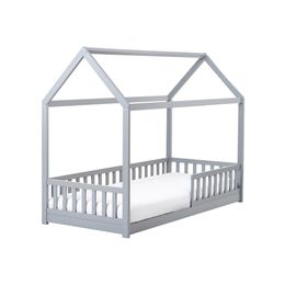Beliani 2-tlg Kinderbett COSSAYE in Grau | Gr.: onesize