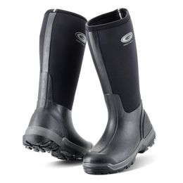 Grubs Gummistiefel "Frostline Unisex Classic Wellies" in Schwarz | Gr.: 43