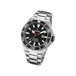 Analog-Armbanduhr Festina The Originals silber extra gro&szlig; (ca. 46mm) | Gr.: onesize