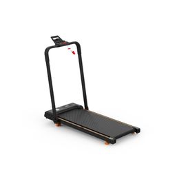 ABRIHOME Laufband in Schwarz 2-in-1 klappbar 120 kg mit Neigung f&uuml;r Heimb&uuml;ro | Gr.: onesize