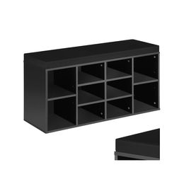 TecTake Schuhkommode, 103,5 x 48 x 30 cm, f&uuml;r 10 Paar Schuhe | Gr.: onesize
