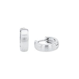 Amor Creolen Silber 925, rhodiniert in silber | Gr.: onesize